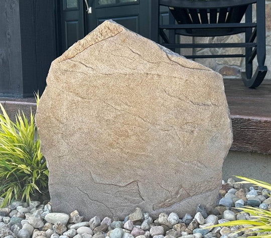 Create A Boulder | Stone Address Markers, Address Boulders & Custom ...